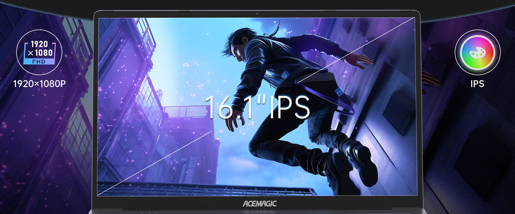 ACEMAGIC AX16 Pro AMD Ryzen 7 16.1''ノートパソコン – ACEMAGIC JP